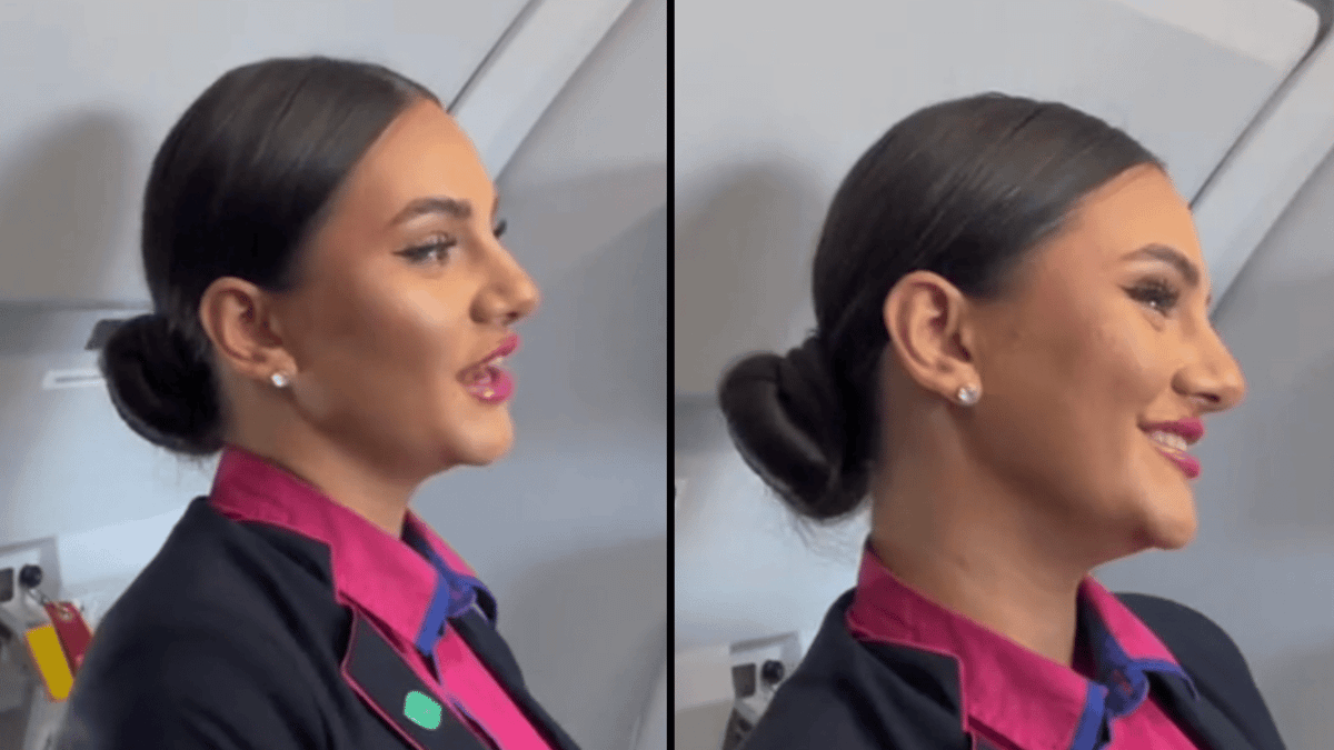 Flight attendant shows why your answer is very important when they say ...