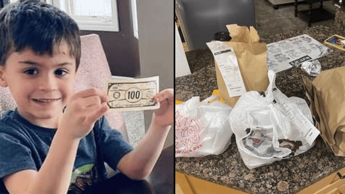 Six-year-old boy orders £800 worth of takeaways on dad’s phone while ...