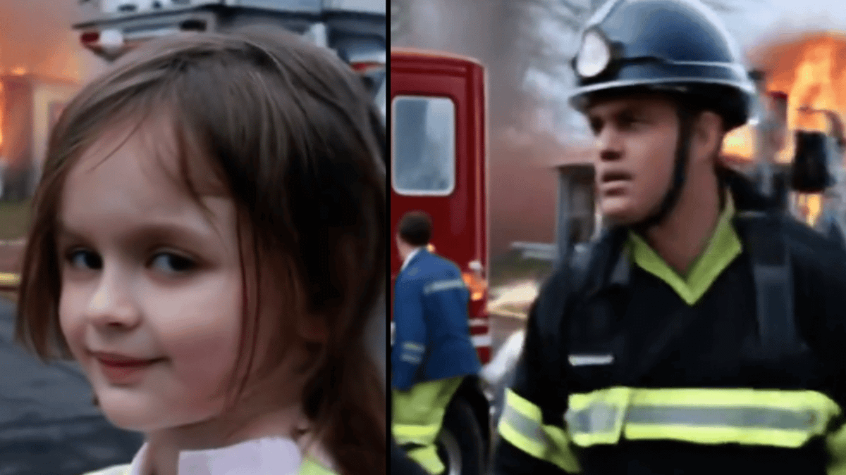 AI turns famous disaster girl meme into a video and it takes an ...