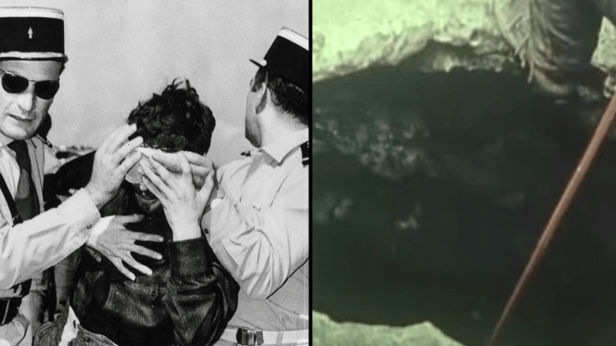 Incredible moment man who lived inside cave with no concept of time ...