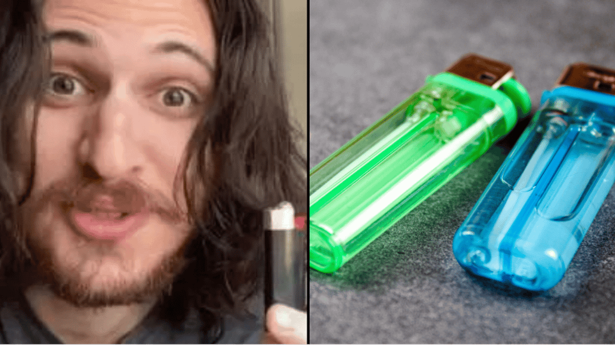 Man who showed how we’ve been using lighters ‘wrong’ this whole time ...