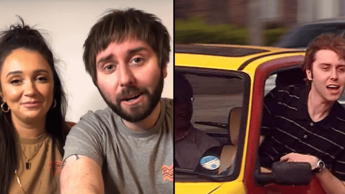 James Buckley's wife says she'll be angry at kids if they quote their ...