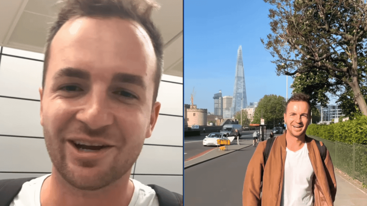 Traveller sparks debate after flying from New York to London for just ...