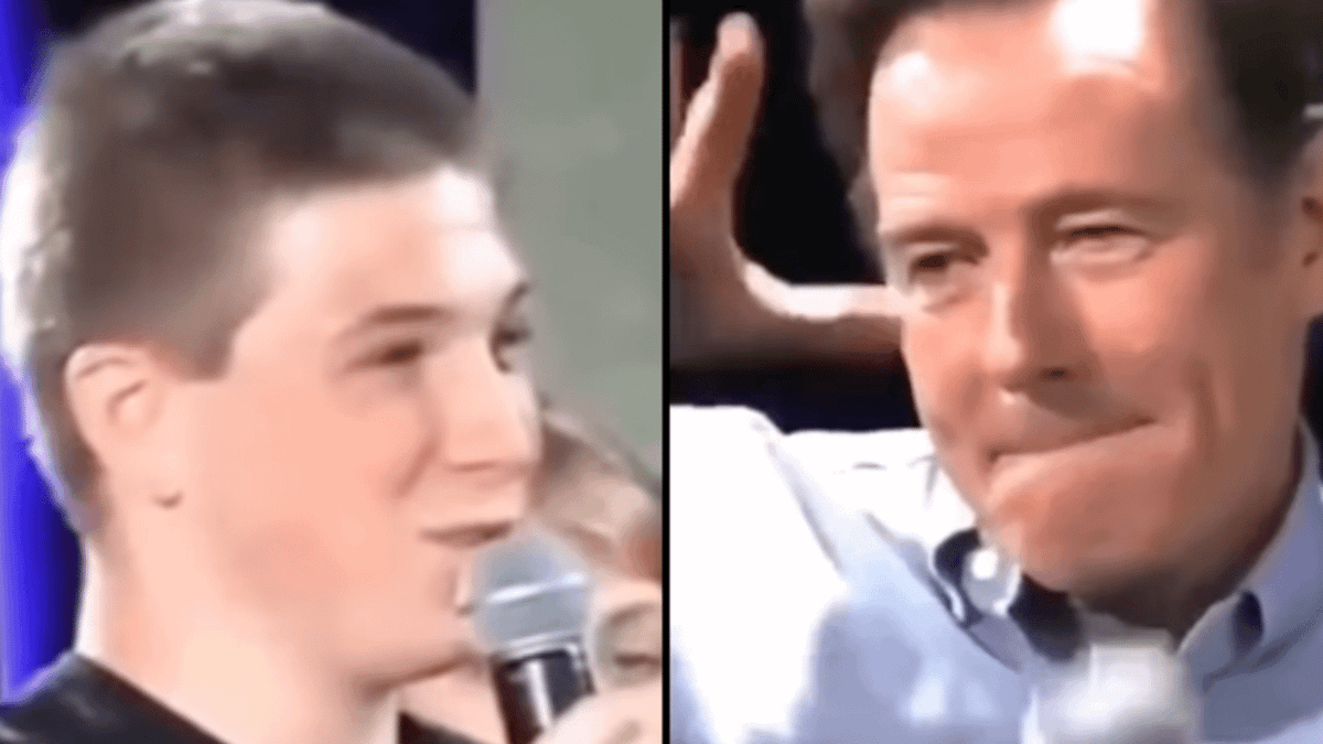 Breaking Bad's Bryan Cranston had brutal mic drop moment after kid ...