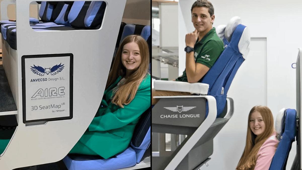 Man who designed new double-decker plane seats defends creation