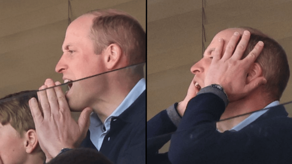 Prince William accused of ‘pretending to like football’ in viral video