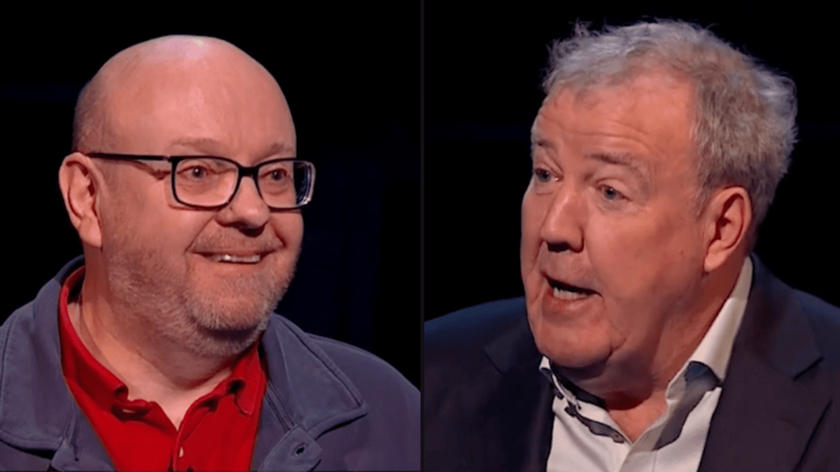 Jeremy Clarkson stunned by Who Wants To Be A Millionaire contestant ...