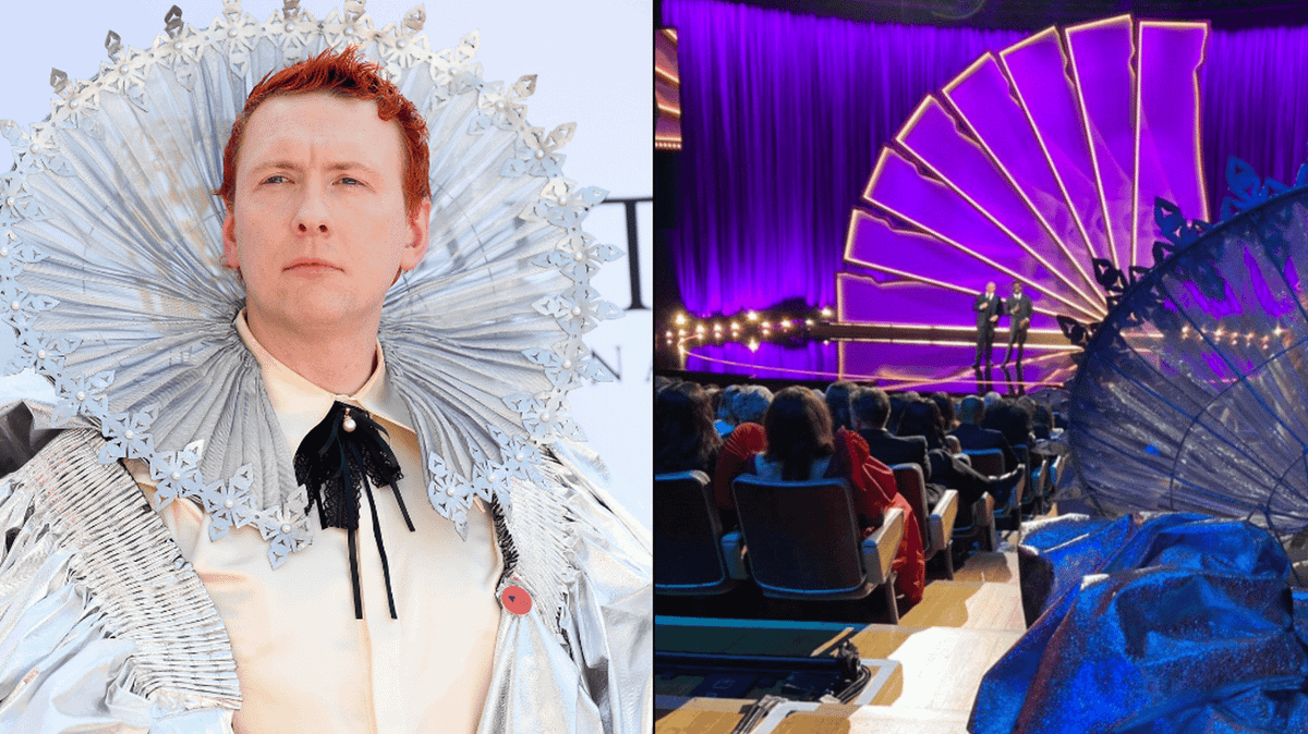 'Unlucky' BAFTA viewer shares view behind Joe Lycett's outfit after he ...