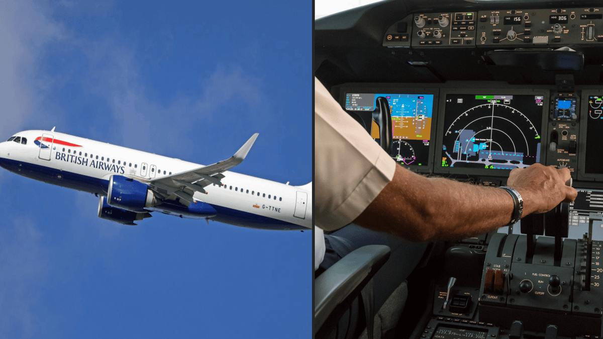 Passenger 'catches BA pilot in grim act during cockpit break' on long ...