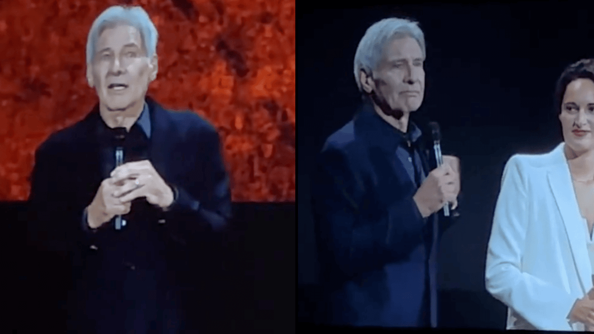 Indiana Jones 5: Harrison Ford chokes up with tears as he unveils first ...