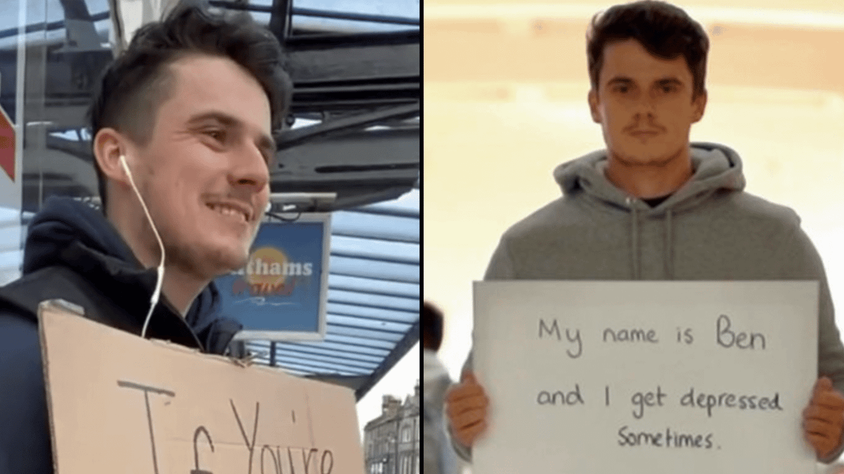 Man who 'exposed his biggest secret' in the middle of the street ...