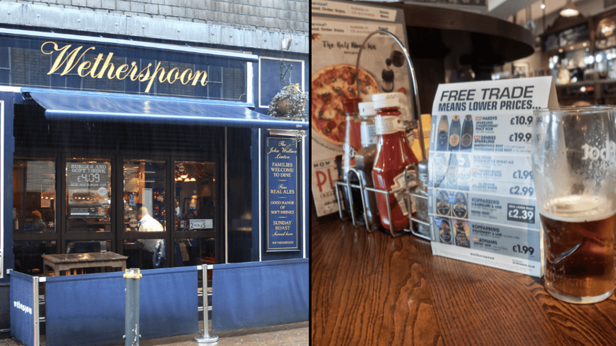 Wetherspoon's pubs used to have a different name but Tim Martin changed it