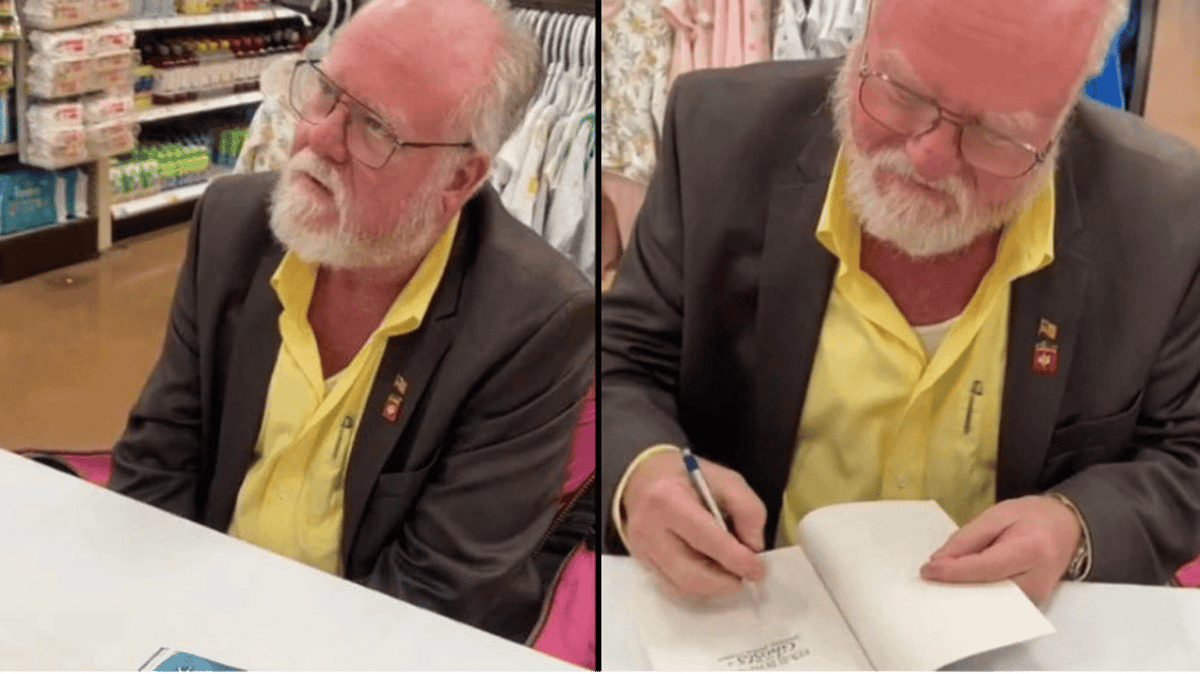 'Defeated' author becomes best-seller overnight after video of empty ...