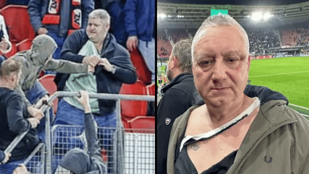West Ham fans want to identify unsung hero who fought off thugs ...
