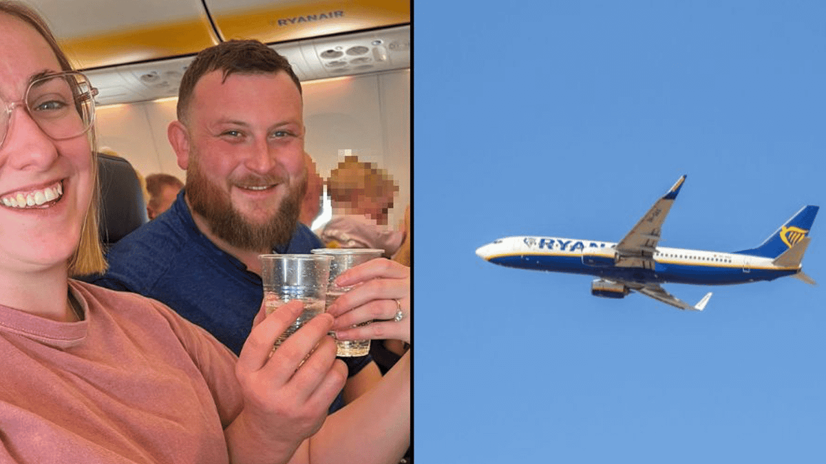 Ryanair's brutal reaction to man who proposed on flight