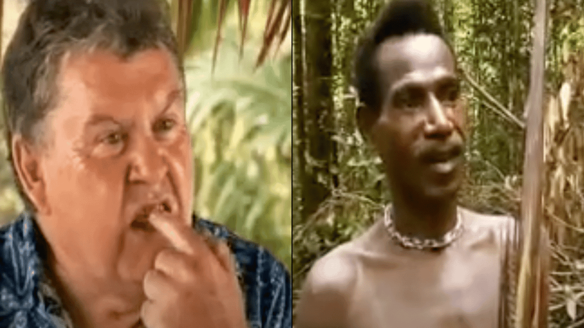 Filmmaker who travelled to 'cannibal tribe' showcases moment man admits ...