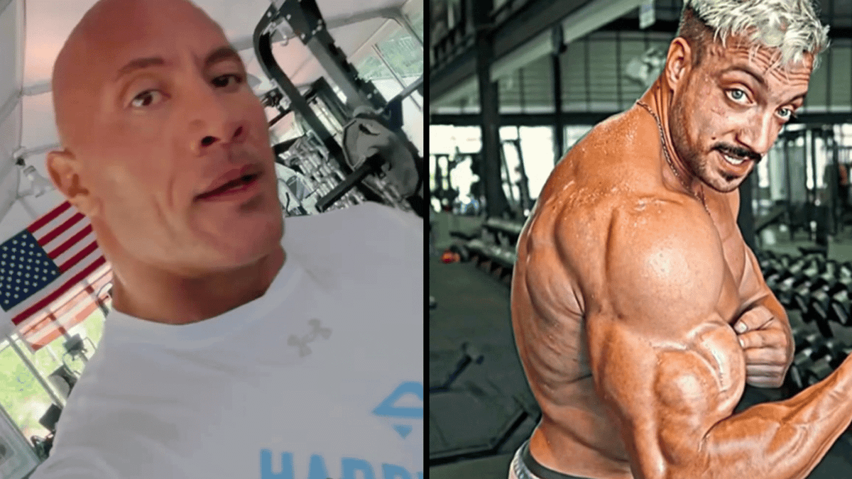 Dwayne Johnson pays tribute to fitness influencer Joesthetics after he ...