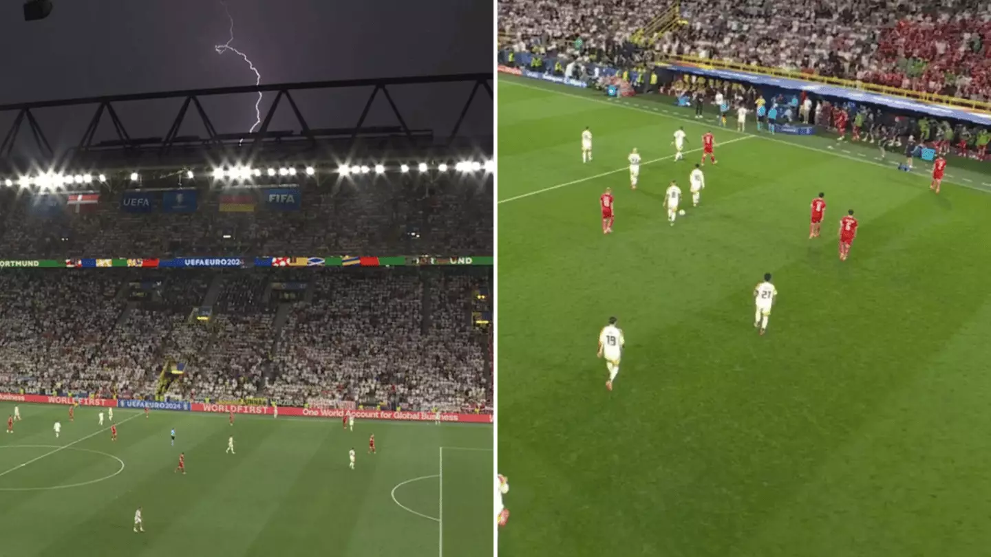 Germany And Denmark s Last 16 Tie At Euro 2024 Suspended In Germany And Denmark s Last 16 Tie At Euro 2024 Suspended In