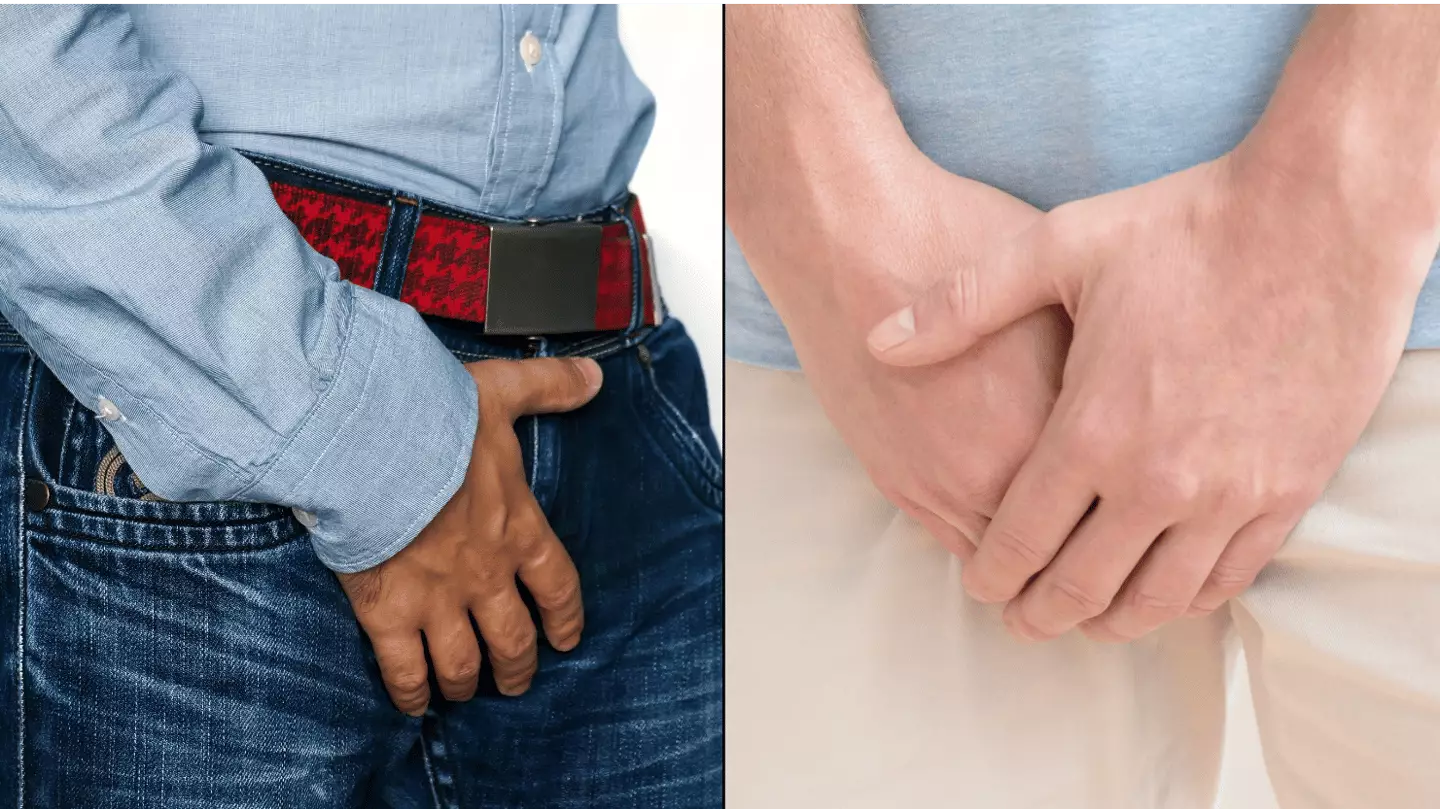 Experts Explain Why Men Touch Their Crotch So Much Experts Explain Why Men Touch Their Crotch So Much